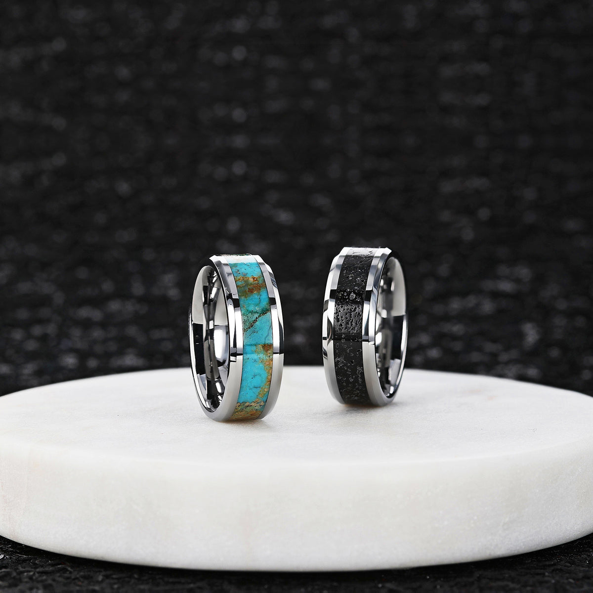 Exotic Inlay Rings – RingMen Jewelry
