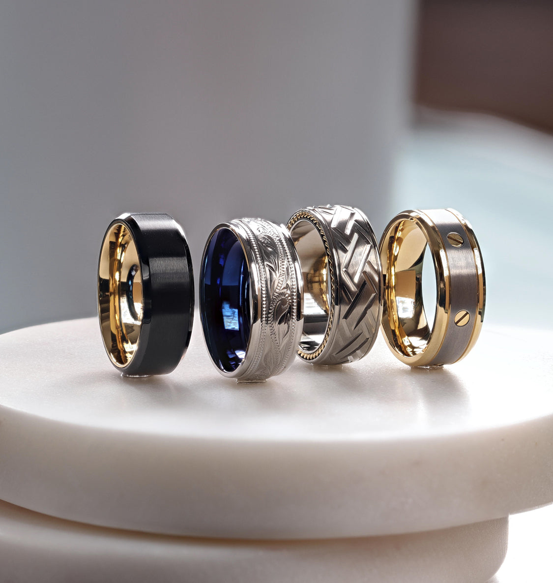 Tungsten wedding bands, rings for men and women – RingMen Jewelry