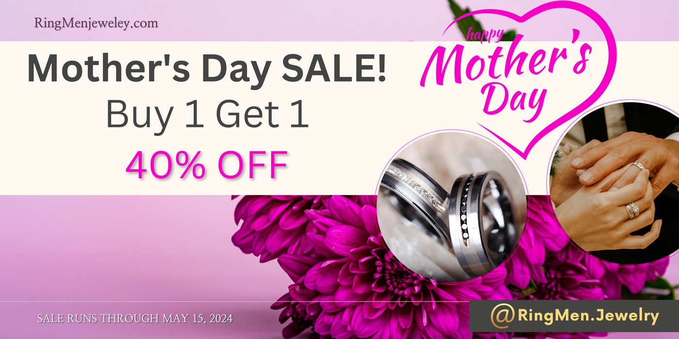 RingMen Jewelry | Tungsten wedding bands, rings for men and women